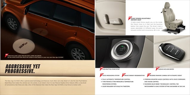 2015 Mahindra XUV500 Brochure | PPT