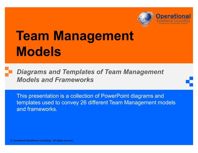Team Management Models | PPT