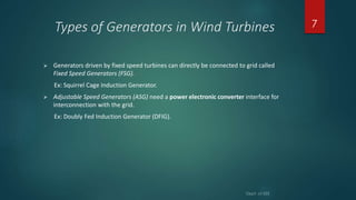 Wind generators | PPTX
