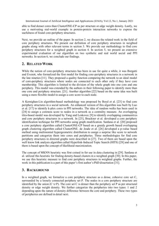 Graph Algorithm to Find Core Periphery Structures using Mutual K-nearest Neighbors | PDF