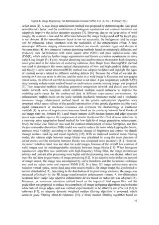 Research on Noise Reduction and Enhancement Algorithm of Girth Weld Image | PDF