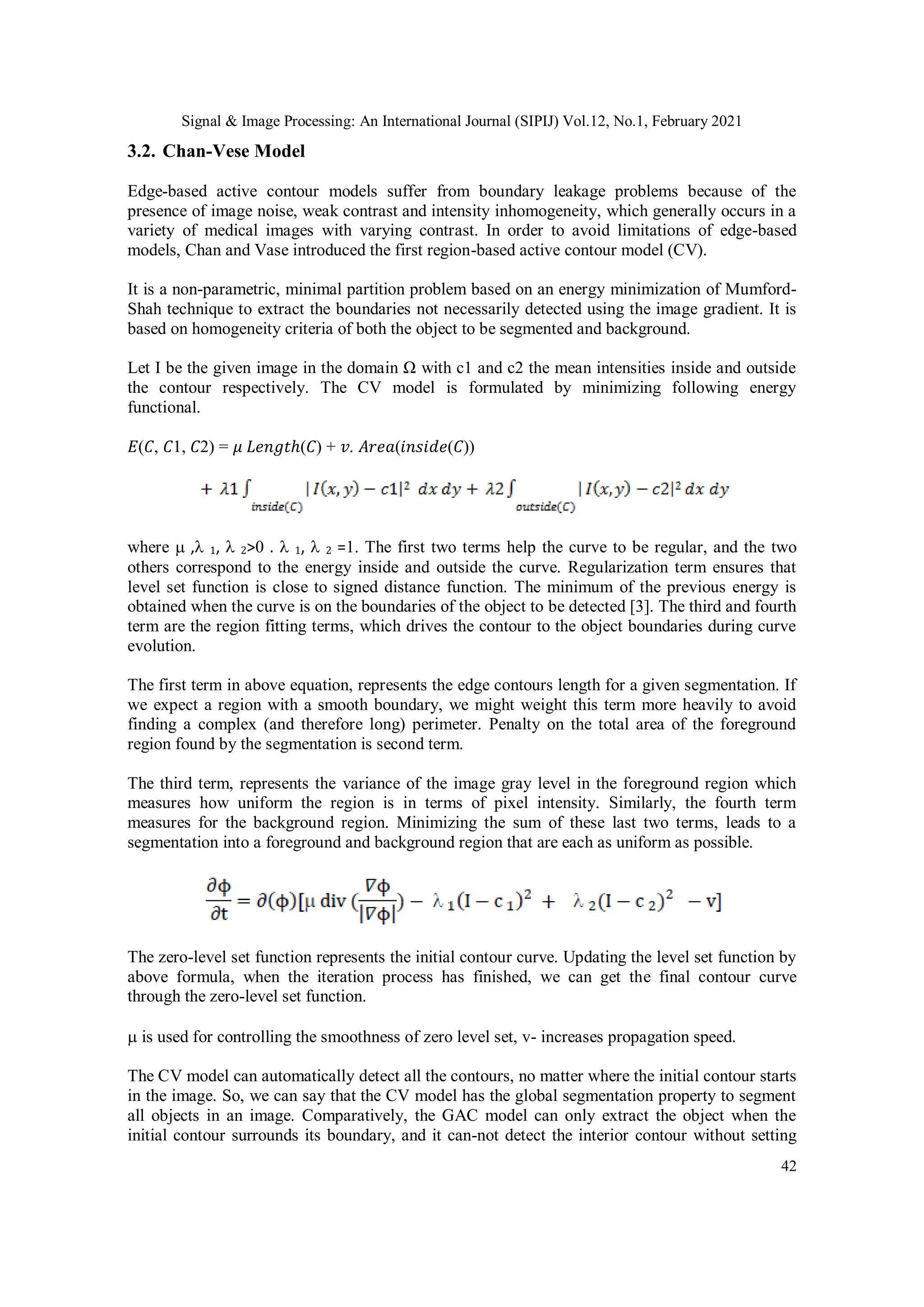 Role of Hybrid Level Set in Fetal Contour Extraction | PDF