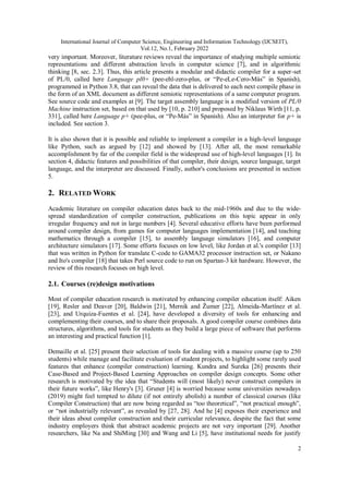 MODULAR AND DIDACTIC COMPILER DESIGN WITH XML INTER-PHASES ...
