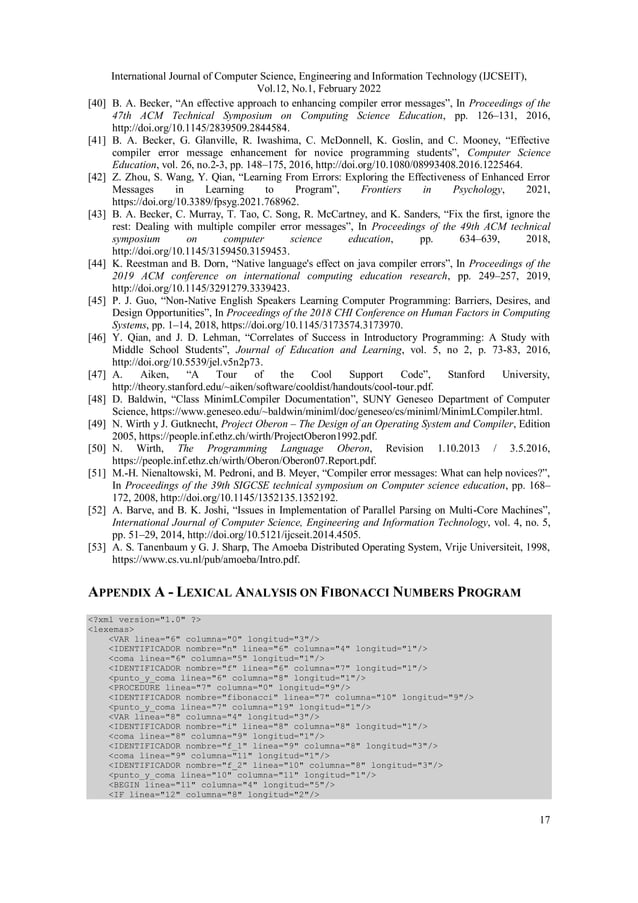 Modular and Didactic Compiler Design with Xml Inter-Phases Communication | PDF