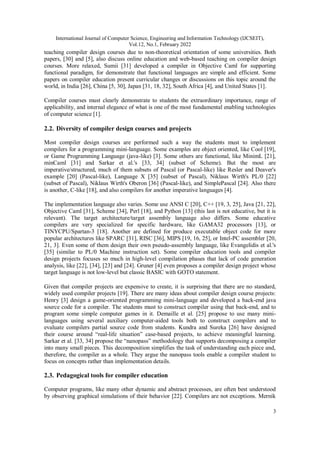 MODULAR AND DIDACTIC COMPILER DESIGN WITH XML INTER-PHASES COMMUNICATION | PDF