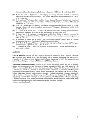 A Model for Usability Evaluation of Learning Management Systems | PDF