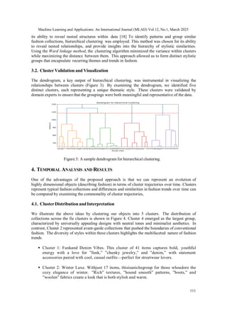 Analyzing Fashion Trends Using Hierarchical Clustering and Temporal Analysis | PDF
