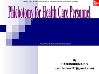 Phlebotomy for Health Care Personnel | PPT