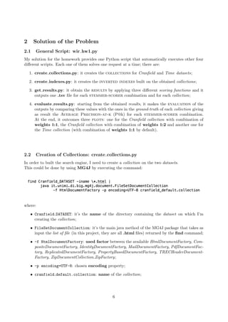 Web Information Retrieval - Homework 1 | PDF