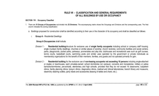 1212817147 rule vii bldg occupancy(anotated) | PPT