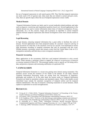 Temporal Information Processing: A Survey | PDF