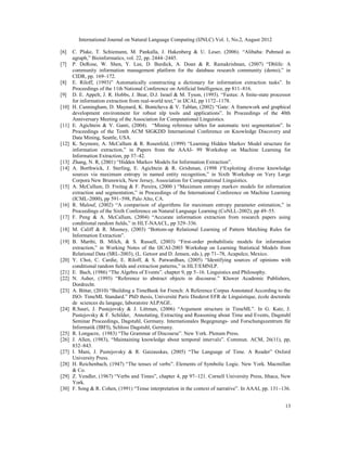 Temporal Information Processing: A Survey | PDF