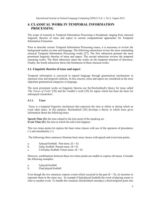 Temporal Information Processing: A Survey | PDF