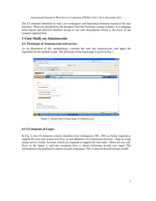 General Methodology for developing UML models from UI | PDF