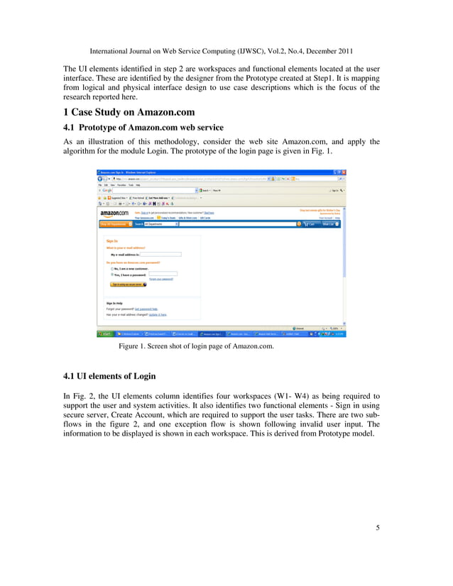General Methodology for developing UML models from UI | PDF