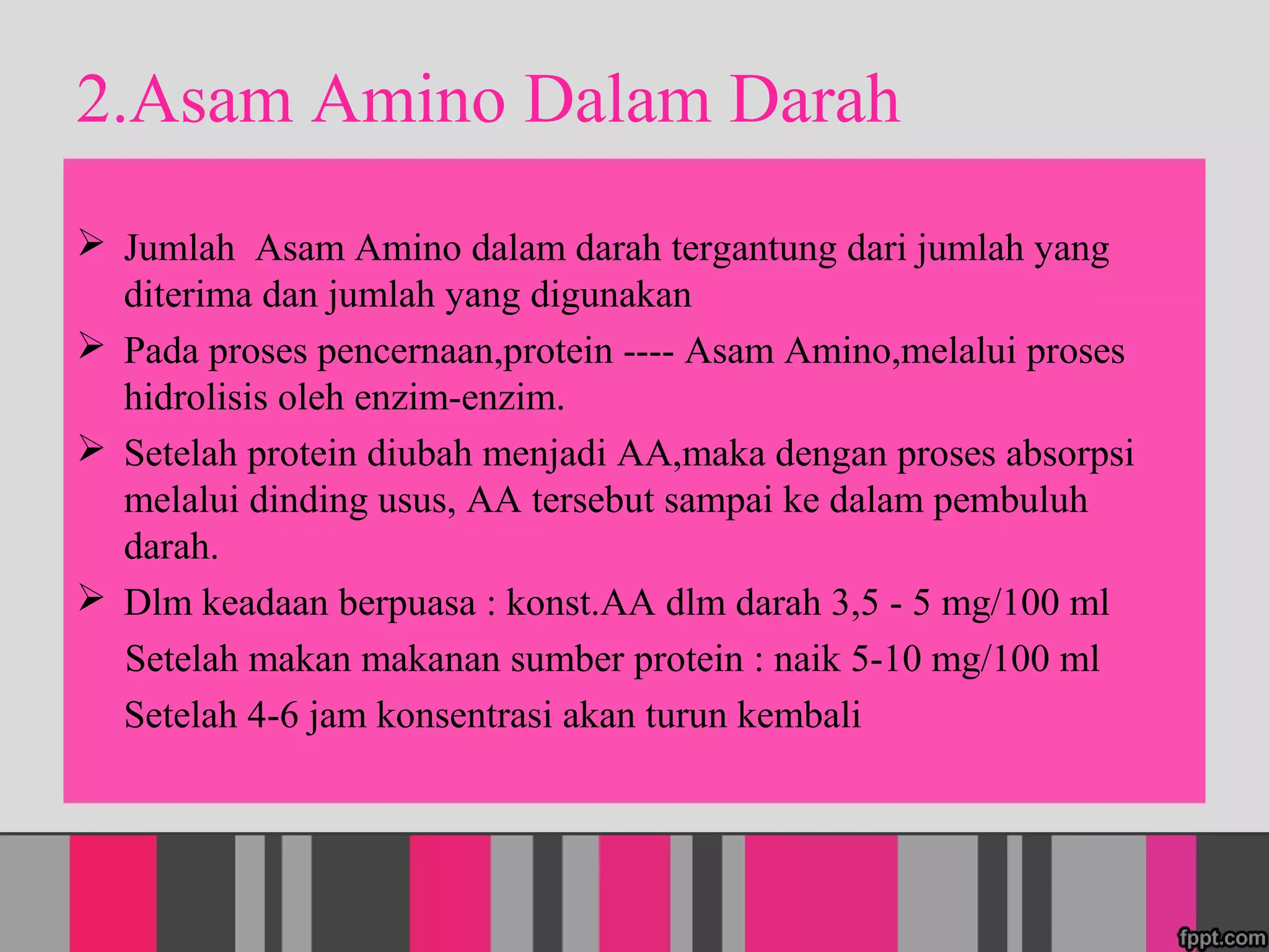 METABOLISME PROTEIN | PPT