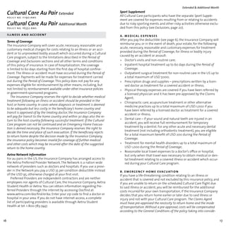 Cultural Care Health Insurance | PDF