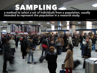 PDU 202 Qualitative Research Method: Sampling | PDF