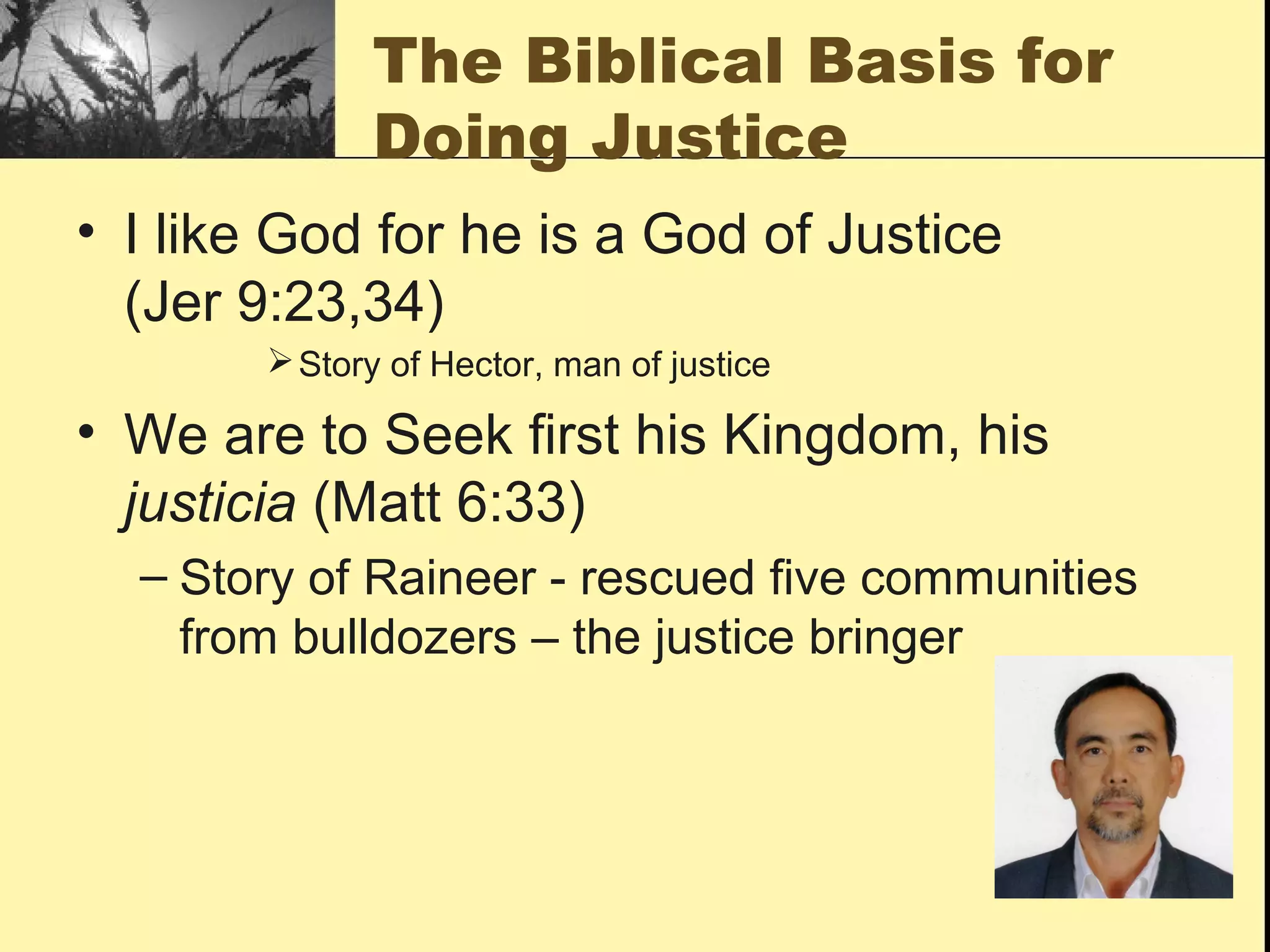620-7 The Holy Spirit and Justice Movements | PPT