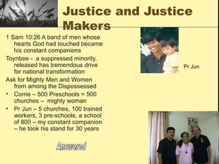 620-7 The Holy Spirit and Justice Movements | PPT