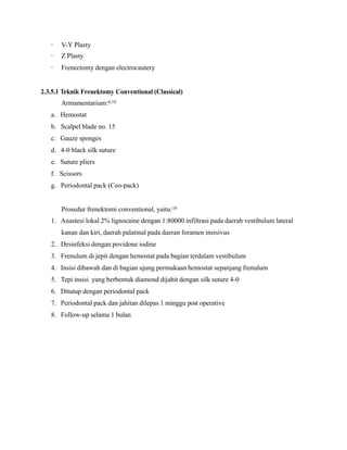 121341358 frenektomi | DOC