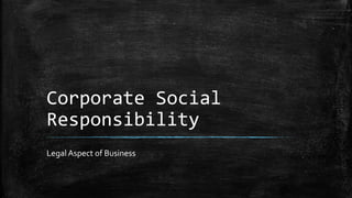 Microsoft Corporate Social Responsibility | PPTX