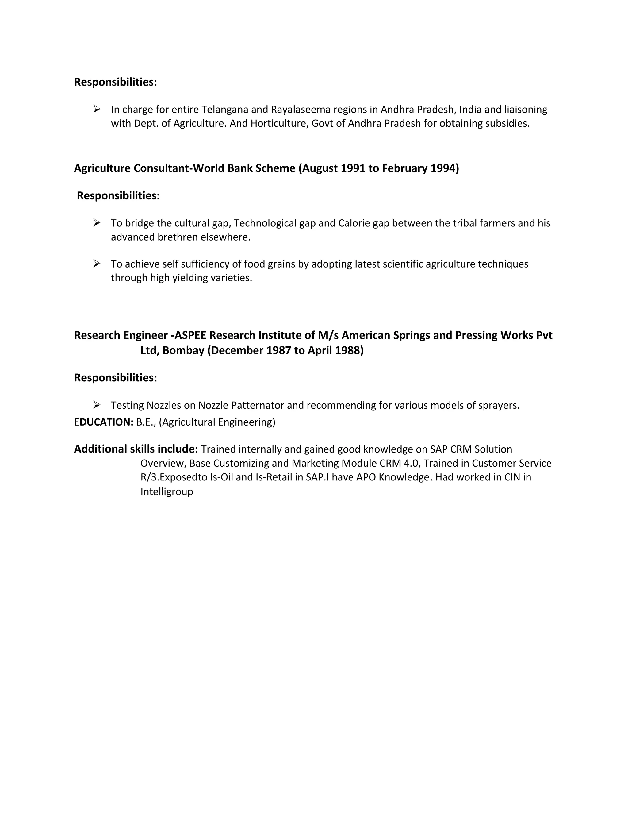 SAP updated resume | DOC