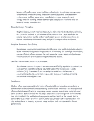 MODERN OFFICE SPACES | PDF