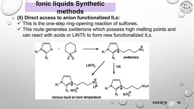 Ionic liquid by Jitu | PPTX | Chemistry | Science