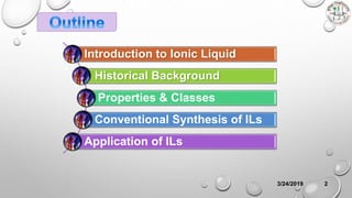 Ionic liquid by Jitu | PPTX | Chemistry | Science