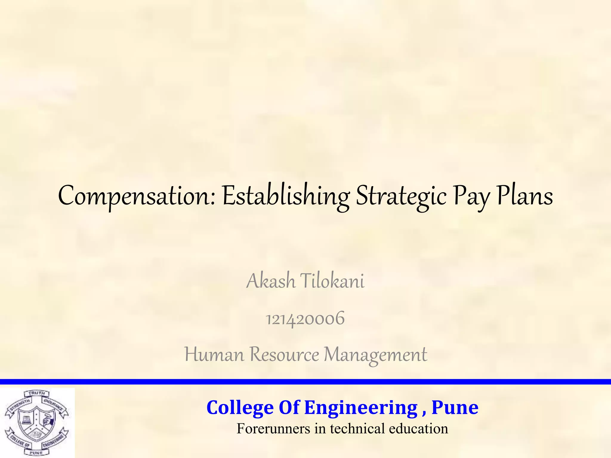 Compensation (HRM) | PPT