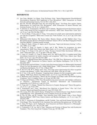 LITERATURE SURVEY ON SPARSE REPRESENTATION FOR NEURAL NETWORK BASED FACE DETECTION AND ...