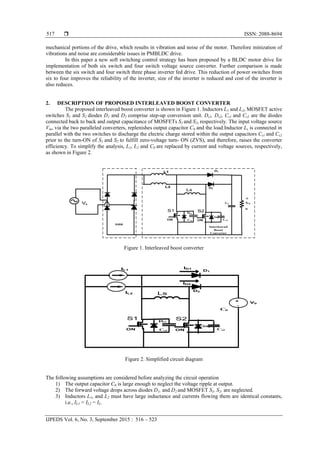 A Soft Switching Control Strategy Based On Interleaved Boost Converter for BLDC Motor Drive | PDF