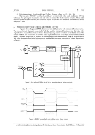 A Soft Switching Control Strategy Based On Interleaved Boost Converter for BLDC Motor Drive | PDF