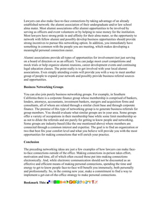 "Getting Out of the Office to Make Personal Connections" Article in the ...