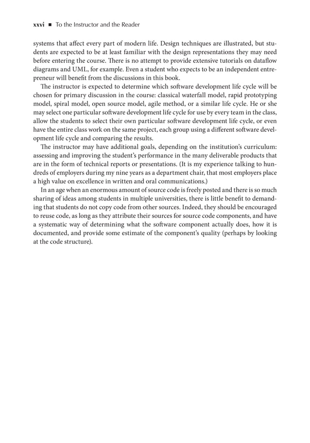 Introduction to software engineering Second Edition Leach | PDF