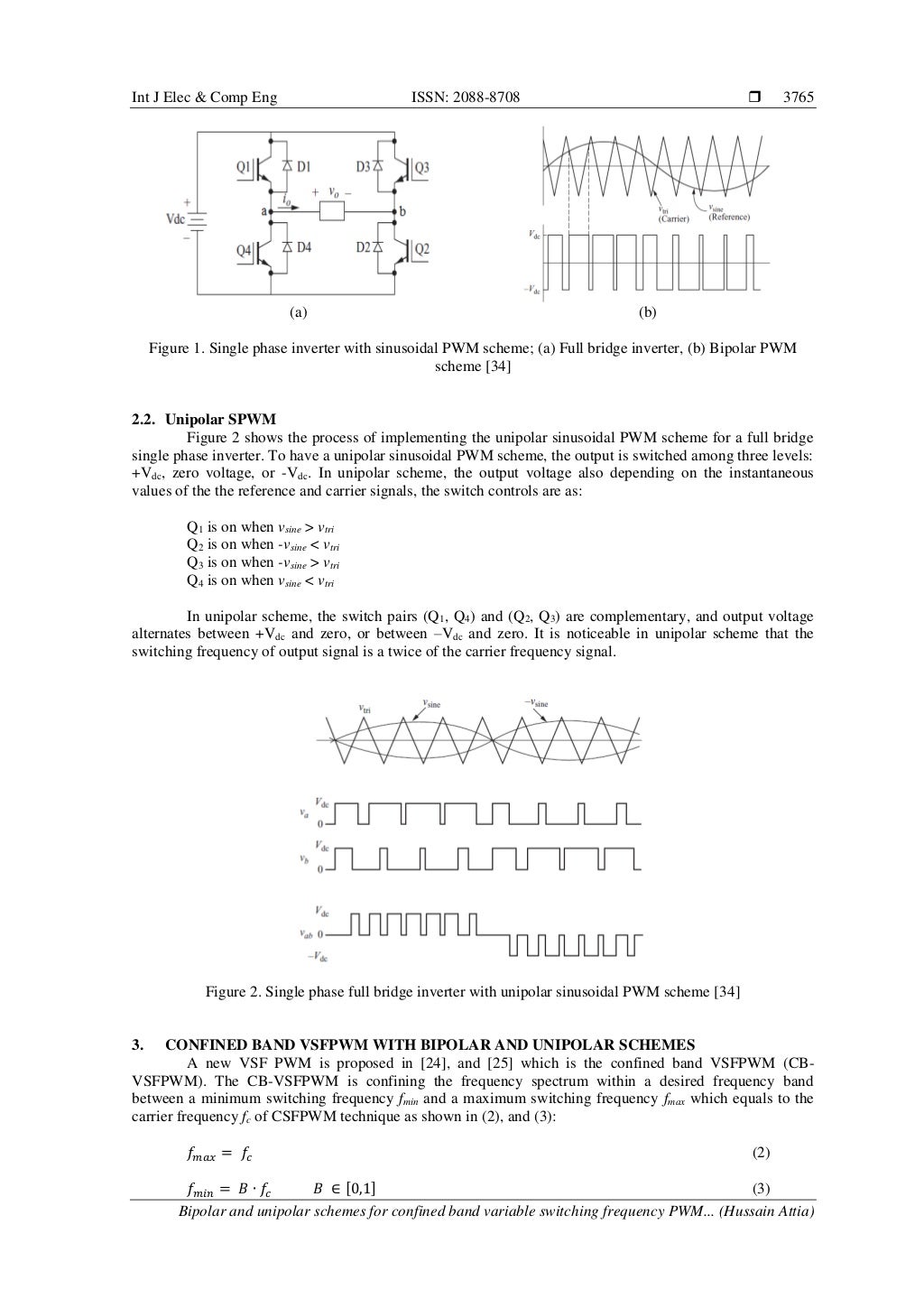 Bipolar and unipolar schemes for confined band variable switching ...
