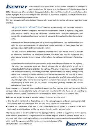 iSentry Brochure | PDF