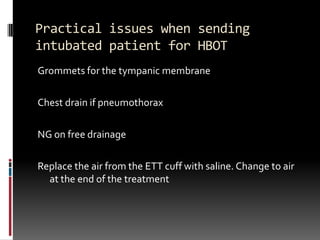 Sumesh Arora on Dysbarism | PPTX