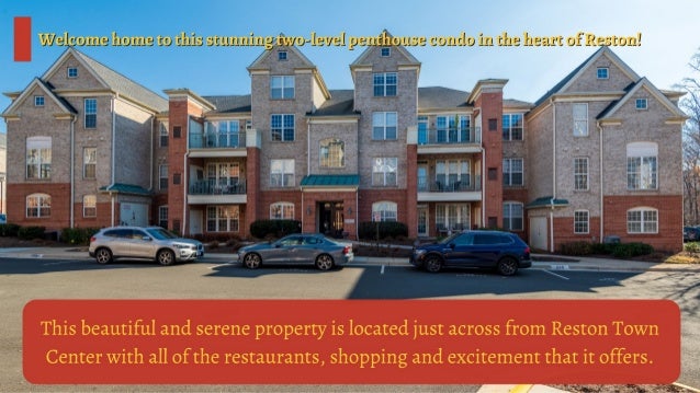 12160 Abington Hall Place, Unit 303, Reston, VA 20190 | PDF