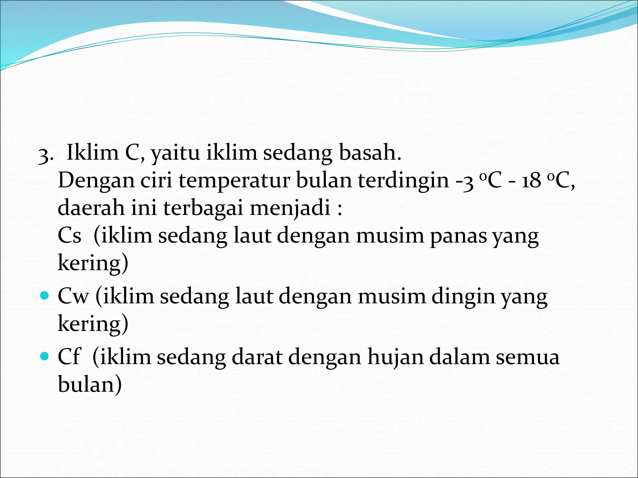 Materi tentang Klasifikasi iklim global .ppt