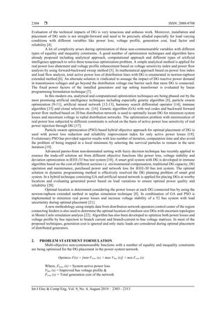 Multi-objective optimal placement of distributed generations for dynamic loads | PDF | Computer ...