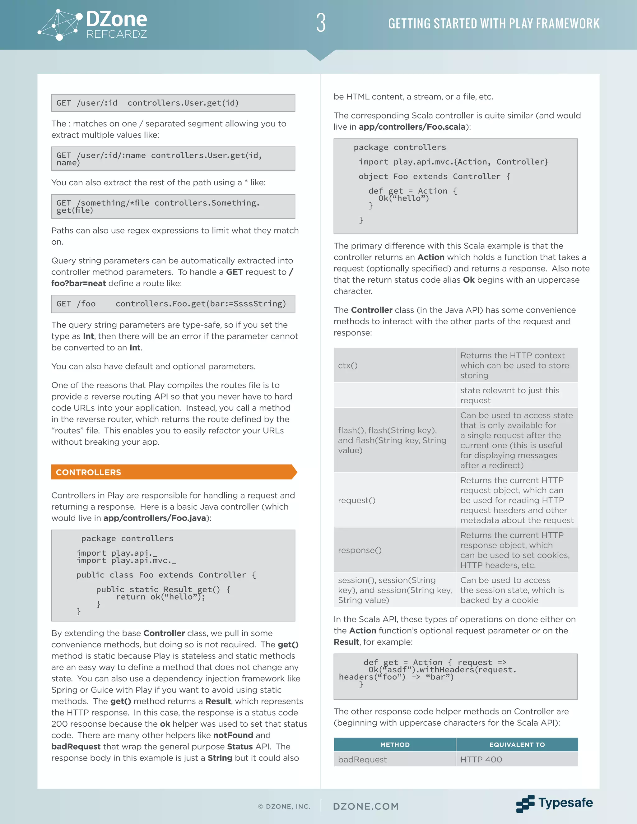 Getting Started With Play Framework | PDF