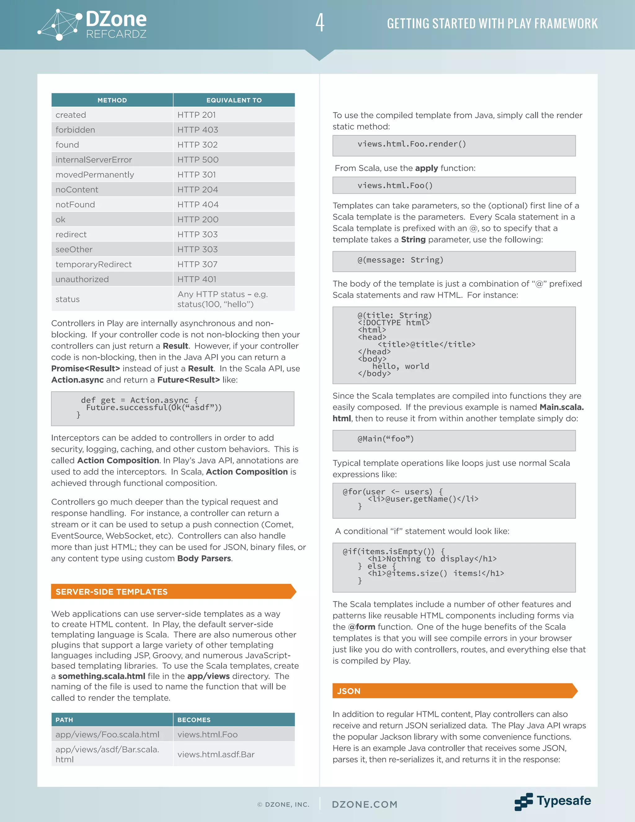 Getting Started With Play Framework | PDF