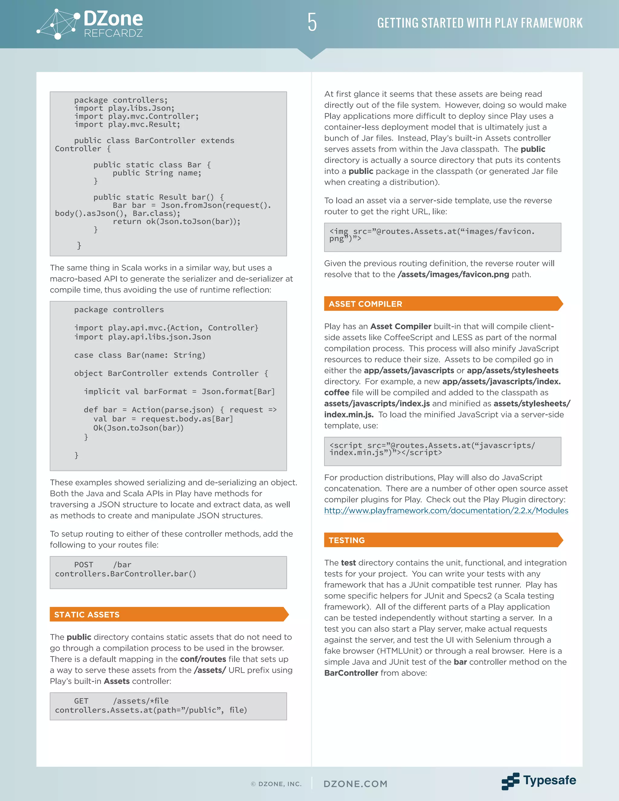 Getting Started With Play Framework | PDF