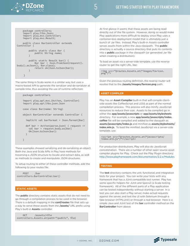 Getting Started With Play Framework | PDF