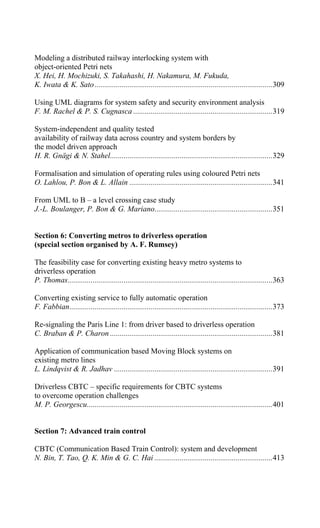 Computers In Railways X Computer System Design And Operation In The ...