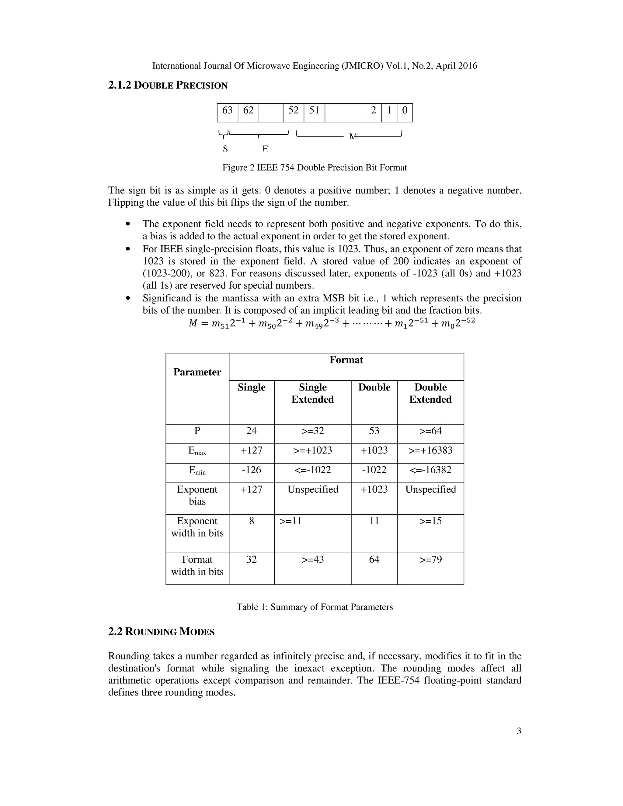 Design Of Double Precision Floating Point Multiplication Algorithm With Vector Support Pdf
