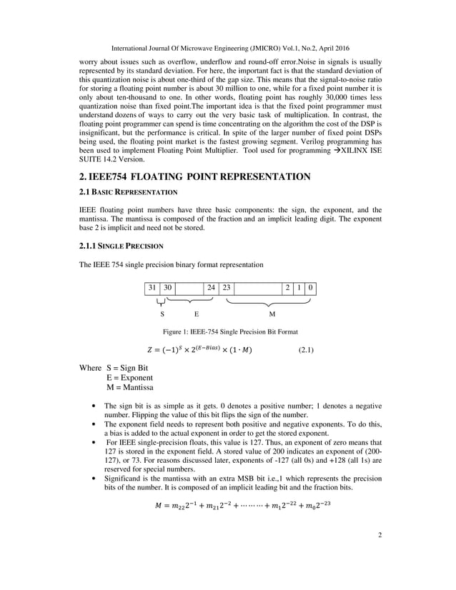 Design Of Double Precision Floating Point Multiplication Algorithm With Vector Support Pdf