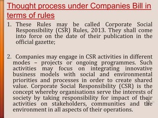 CSR as Defined in Section 135 of The Companies Act | PDF